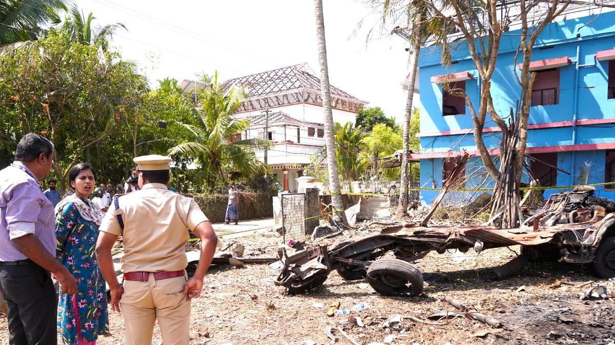 Thripunithura blast: magisterial inquiry gets under way, 10 more arrested - The Hindu